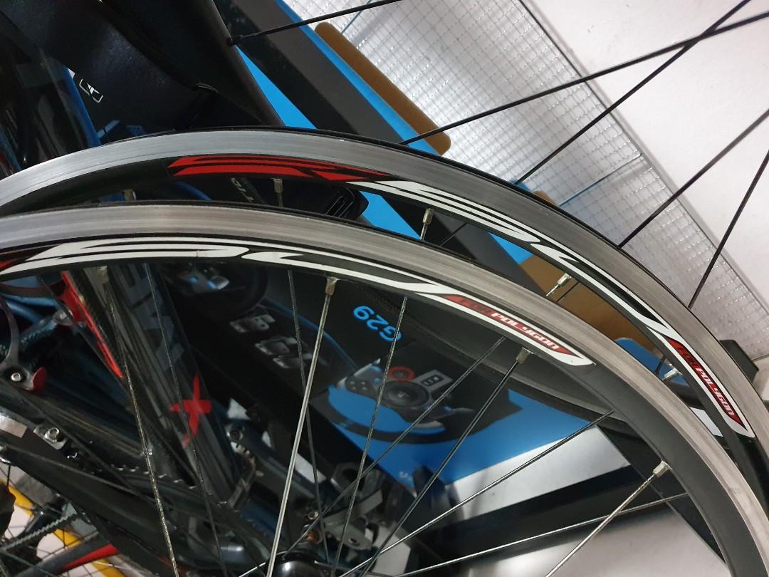 Shimano WH-R501 Road alu wheelset clincher 700c, Sports Equipment ...