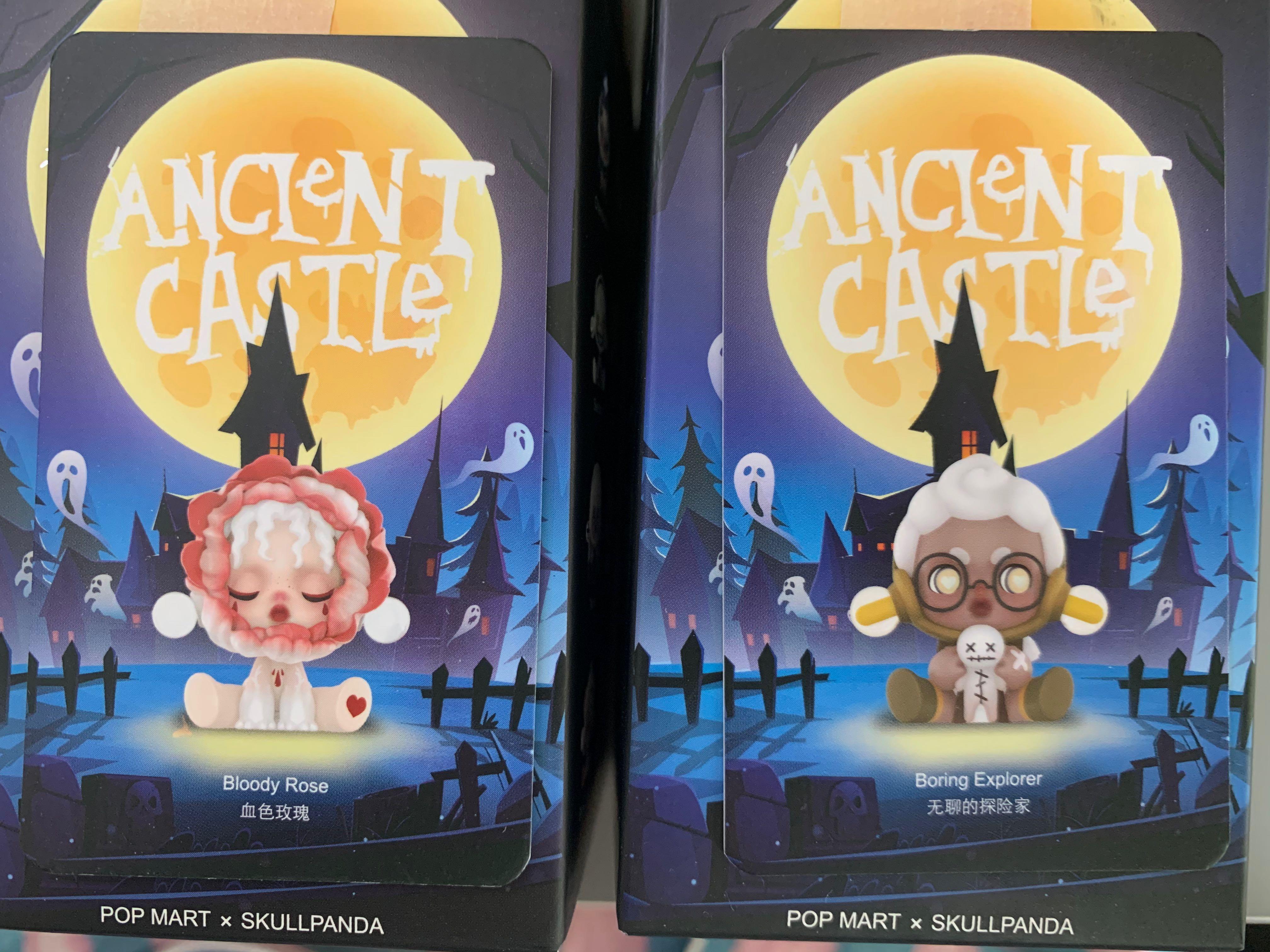 skullpanda bloody rose phantom ancient castle blind box popmart ...
