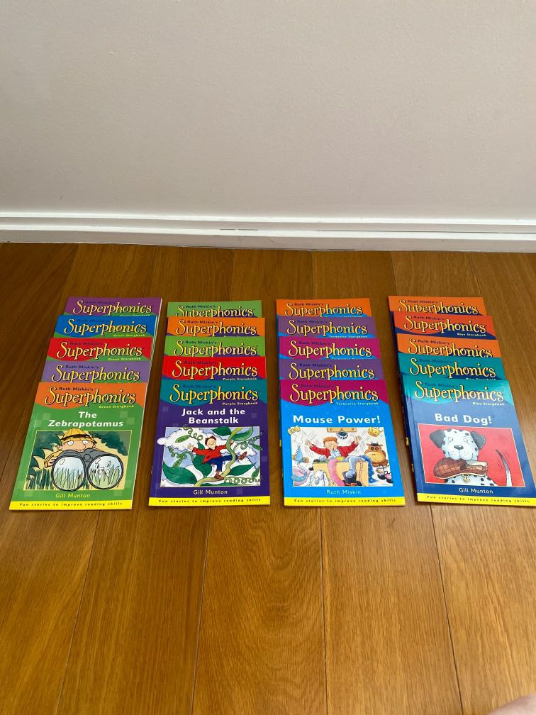 Superphonics Ruth miskin’s English phonics story book with step up ...