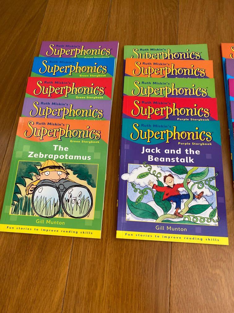 Superphonics Ruth miskin’s English phonics story book with step up ...