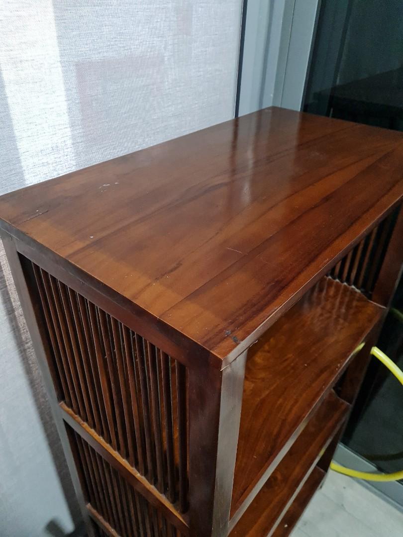 Teak Wood Shelves, Furniture & Home Living, Furniture, Shelves ...