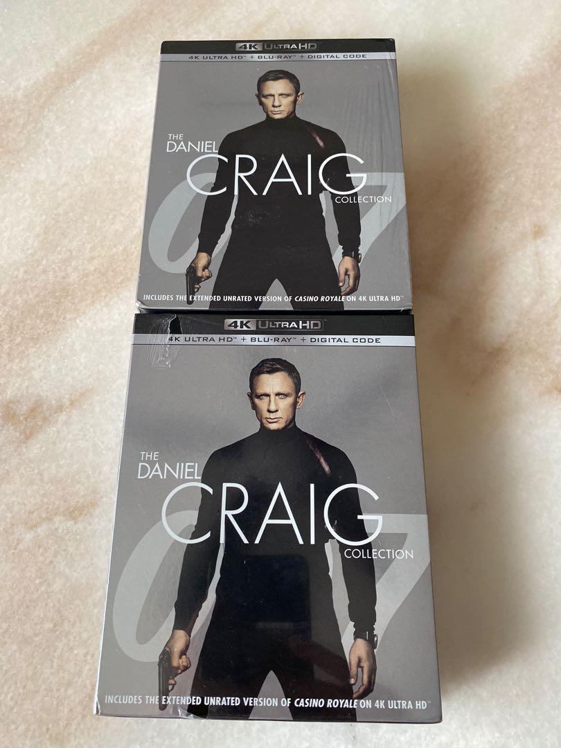 The Daniel Craig Collection (4K Ultra HD + Blu Ray + Digital Code ...