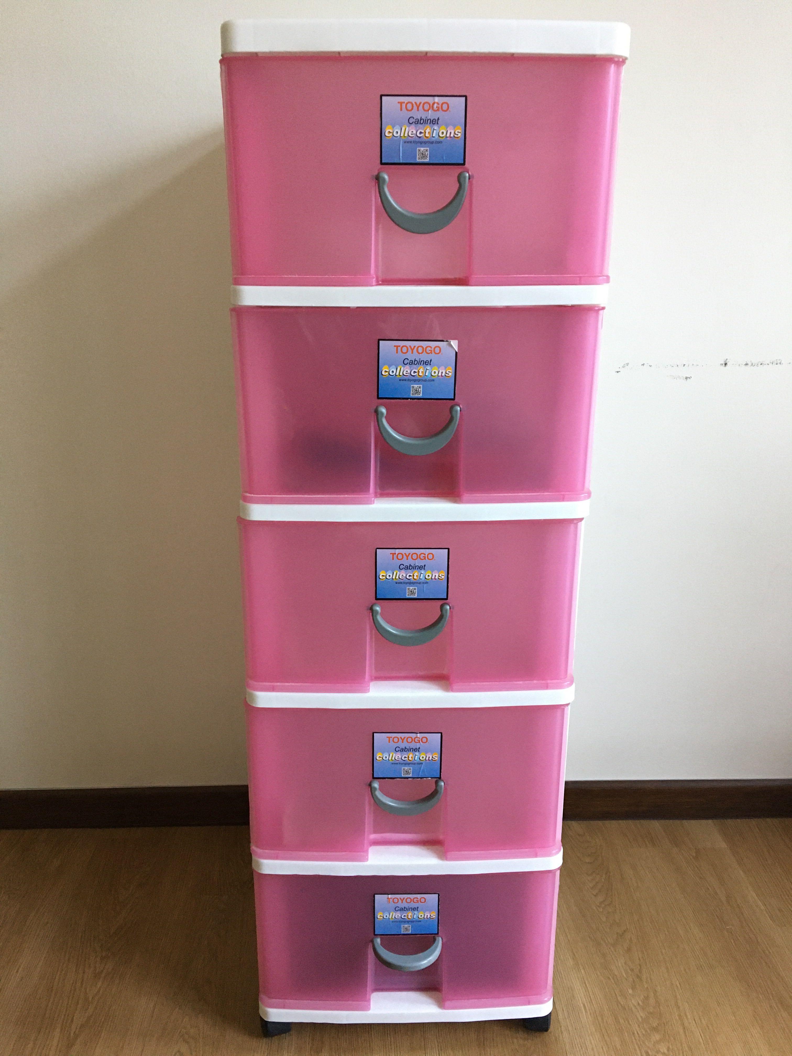 Toyogo Plastic Drawers, Furniture & Home Living, Home Improvement ...