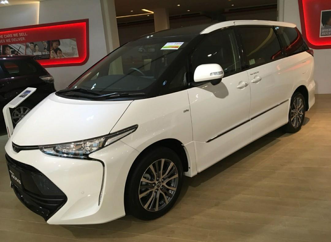 Toyota Estima / Previa Aeras original 17inch rim with Yokohama 215/55 ...