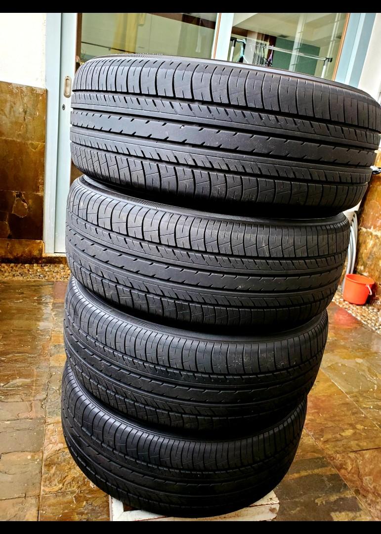 Toyota Estima / Previa Aeras original 17inch rim with Yokohama 215/55 ...