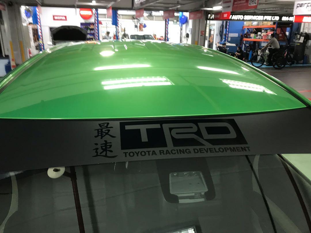Toyota Sienta TRD Sunshade, Car Accessories, Accessories on Carousell