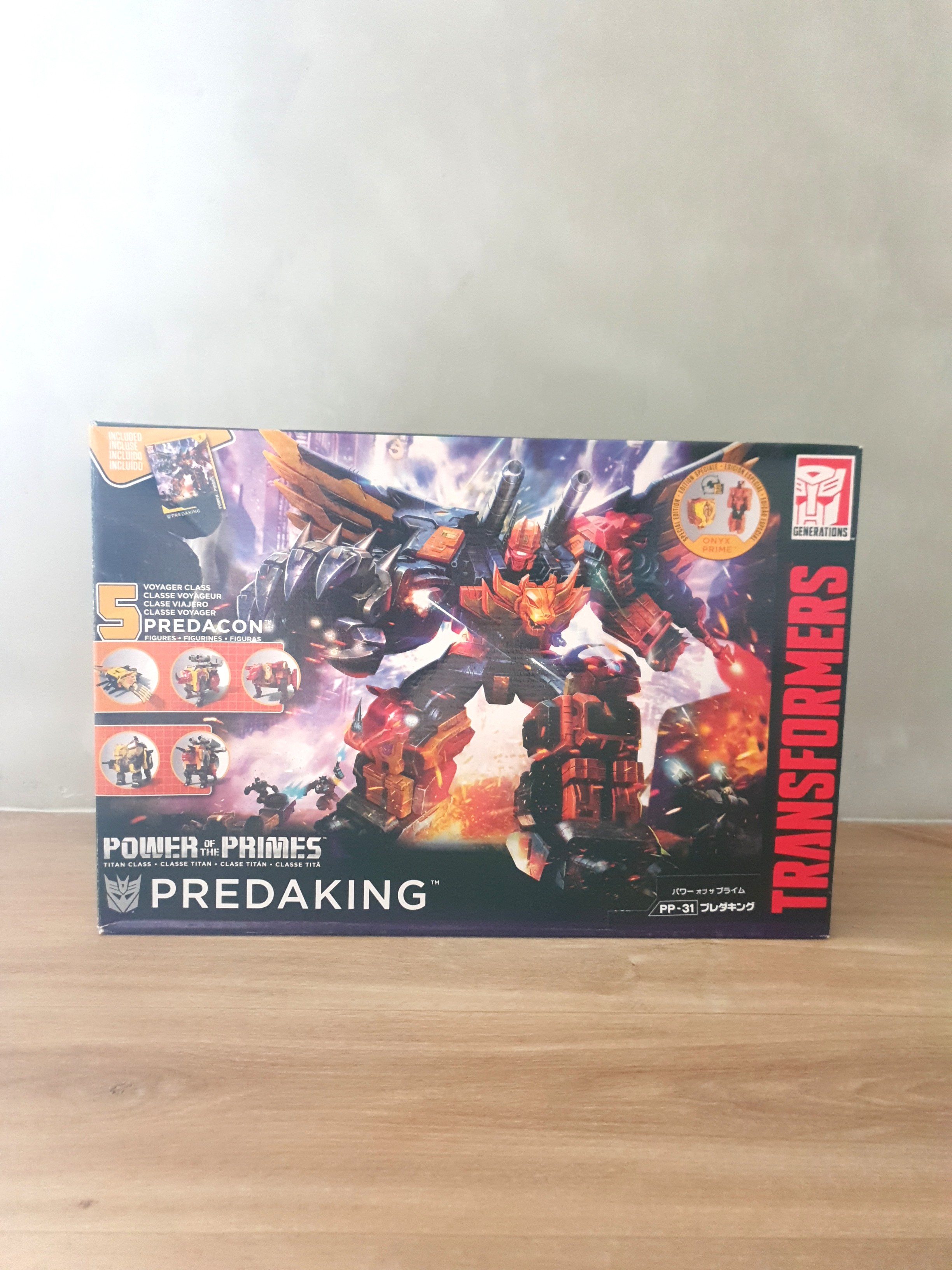 Transformers Predaking Predacons, Toys & Games, Bricks & Figurines on ...