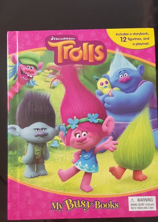 Trolls and Ralph breaks the internet,My Busy Book, Hobbies & Toys, Books & Magazines, Children's ...