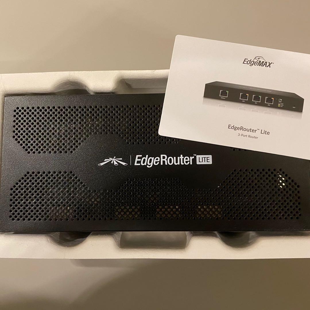 Ubiquiti EdgeRouter Lite, Computers & Tech, Parts & Accessories ...