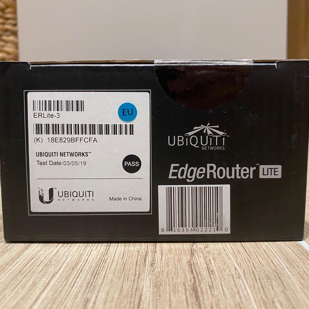Ubiquiti EdgeRouter Lite, Computers & Tech, Parts & Accessories ...