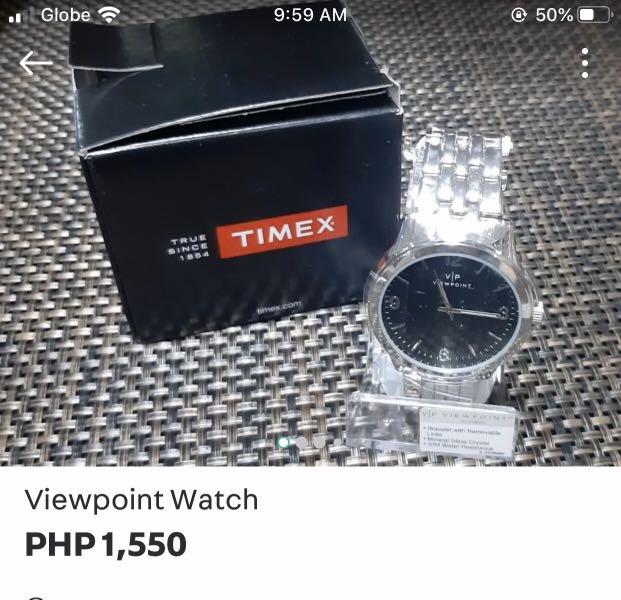 VIP Viewpoint by Timex, Men's Fashion, Watches & Accessories, Watches ...