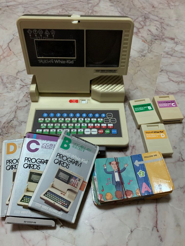 1980s Talking Whiz-Kid Learning Computer, Hobbies & Toys, Memorabilia ...