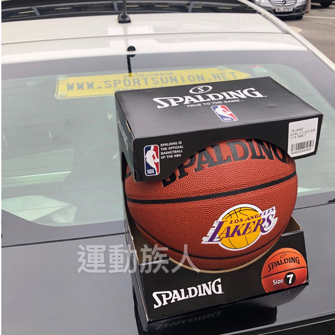 日本直送版 Spalding Lakers 7號籃球, 運動產品, 運動與體育, 運動與體育 - 球拍和球類運動 - Carousell