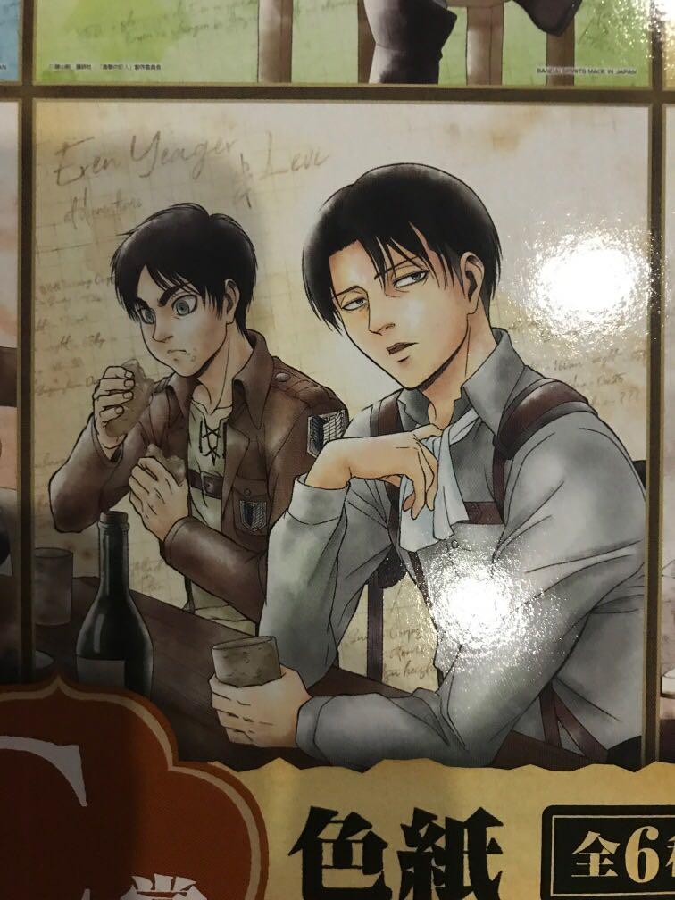 aot attack on titan Shikishi, Hobbies & Toys, Memorabilia ...