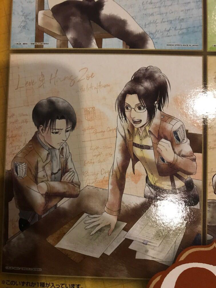 aot attack on titan Shikishi, Hobbies & Toys, Memorabilia ...