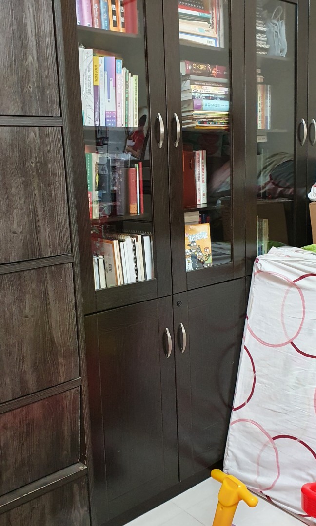 Book cupboard, Furniture, Shelves & Drawers on Carousell