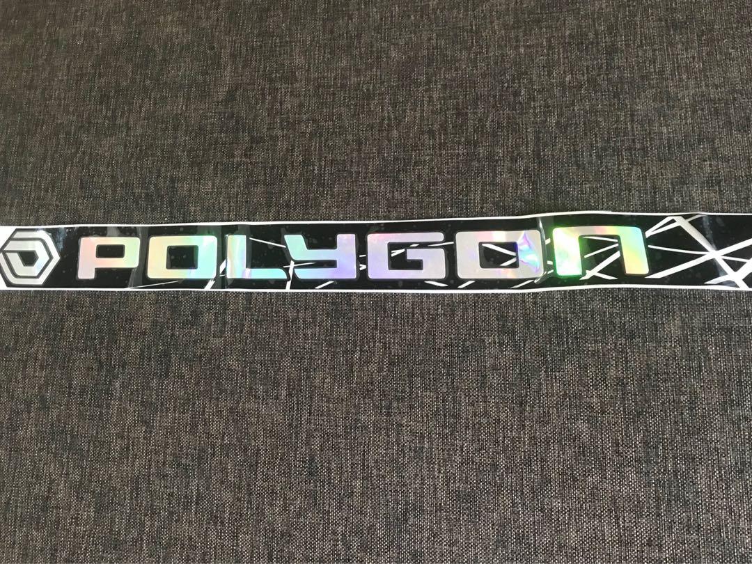 Polygon Hologram Frame Decal stickers labels for Siskiu Xtrada Premier ...
