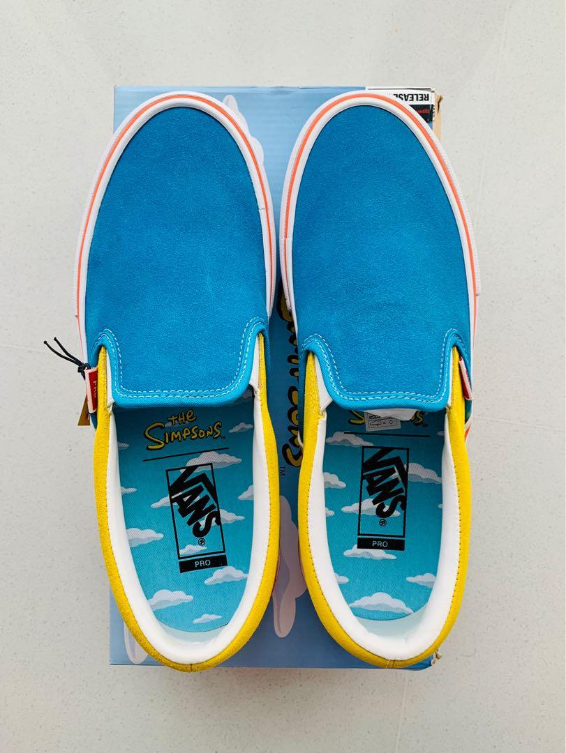 Brand New Vans X The Simpsons Slip-on Pro, Men's Fashion, Footwear ...