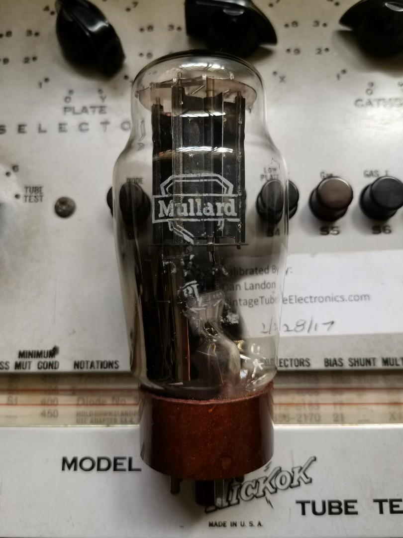 Brown Base Mullard GZ32 / 5V4G / CV729 Rectifier Tube, Audio, Other ...