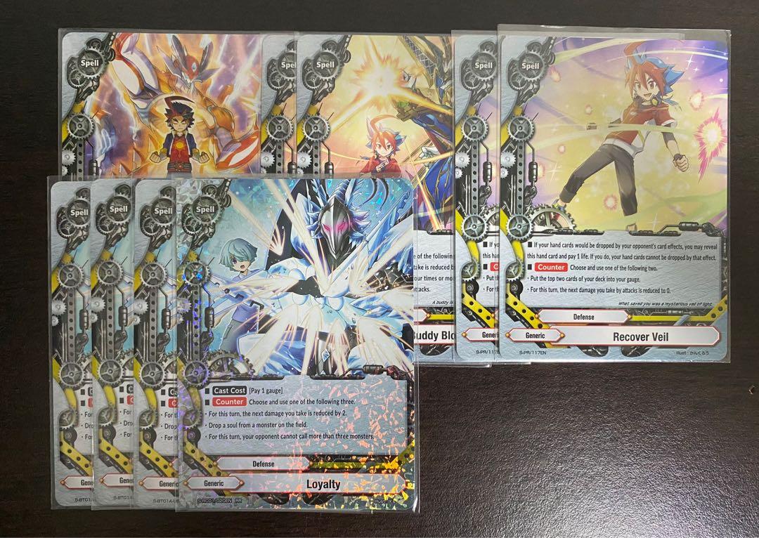 Buddyfight generic cards staples, Hobbies & Toys, Toys & Games on Carousell