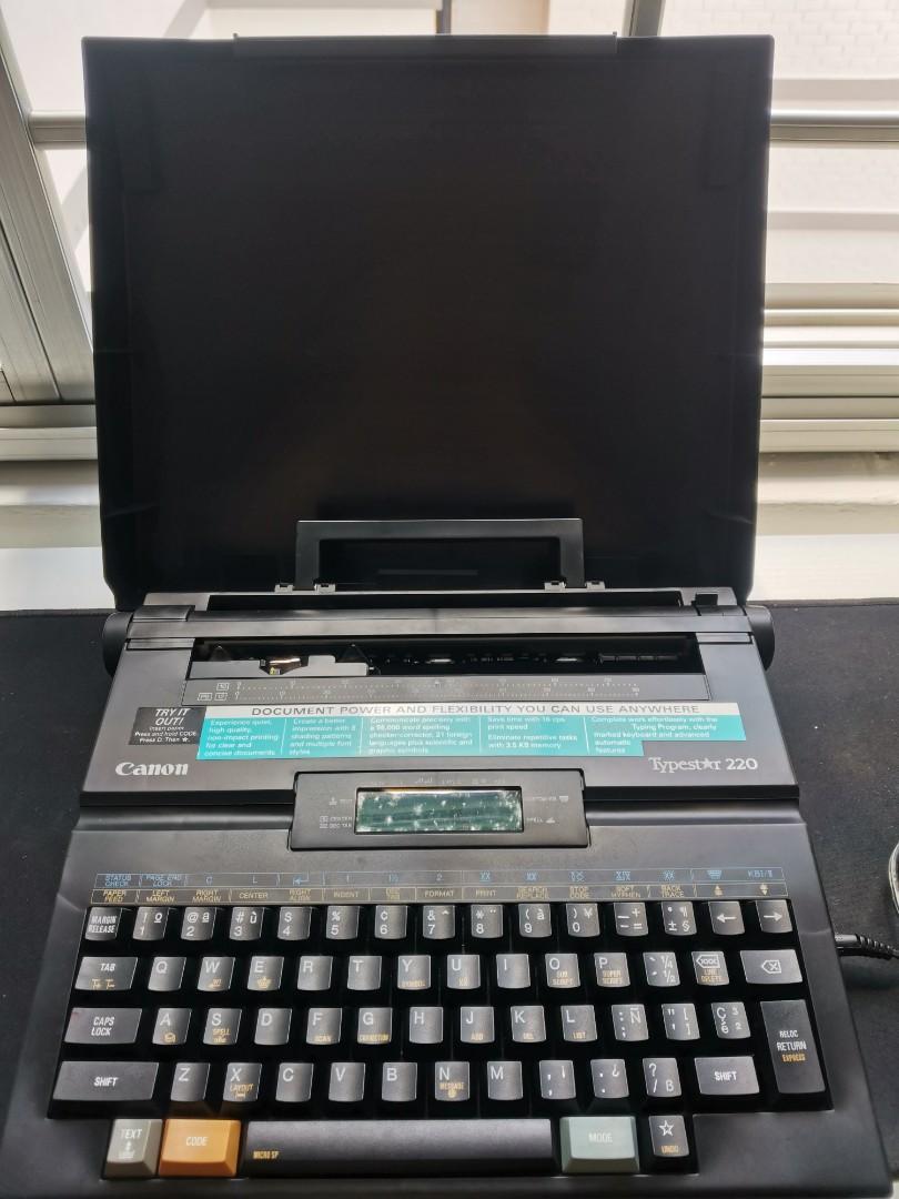 Canon Typestar 220, Computers & Tech, Printers, Scanners & Copiers on ...