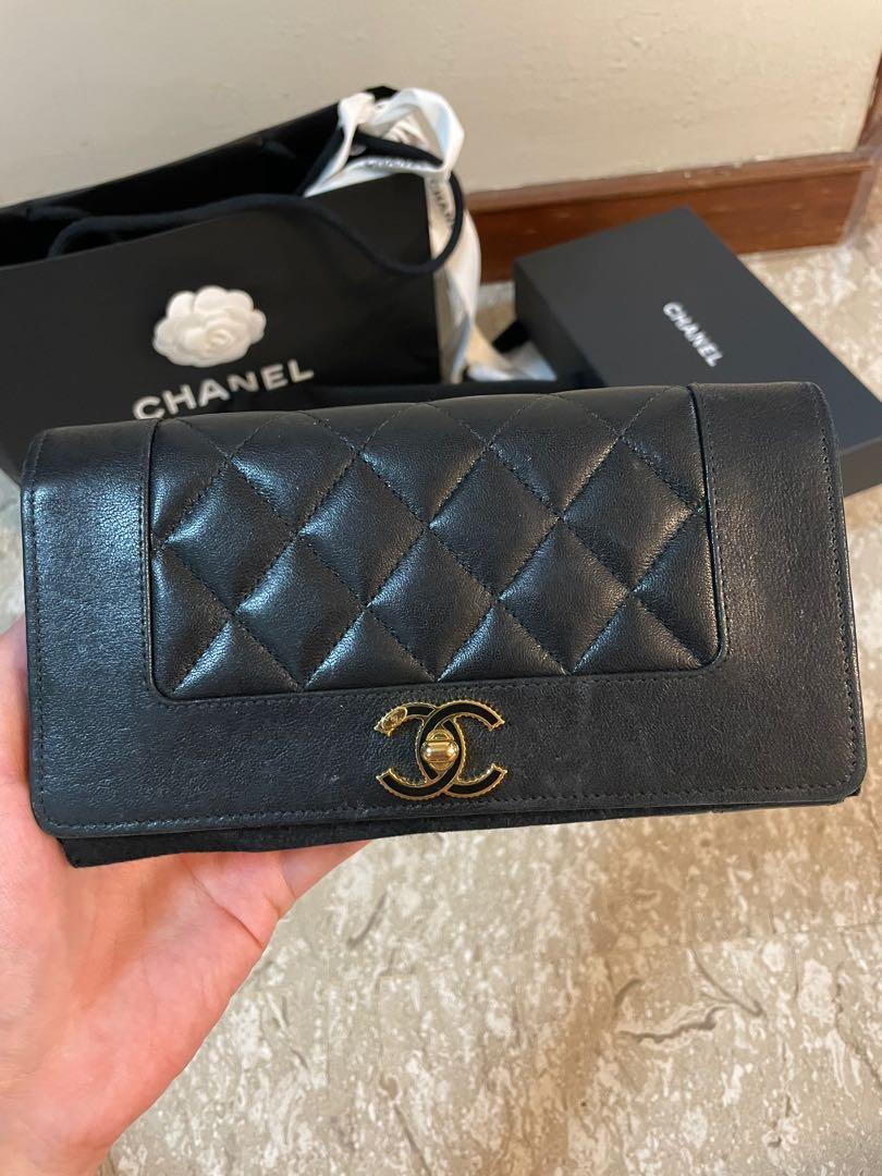 Chanel Carte Bancaire Long Wallet, Luxury, Bags & Wallets on Carousell