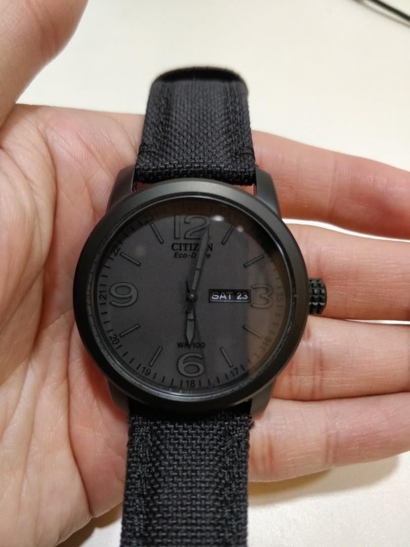 Citizen stealth watch. bm8475-00f. Eco-drive., Men's Fashion, Watches ...