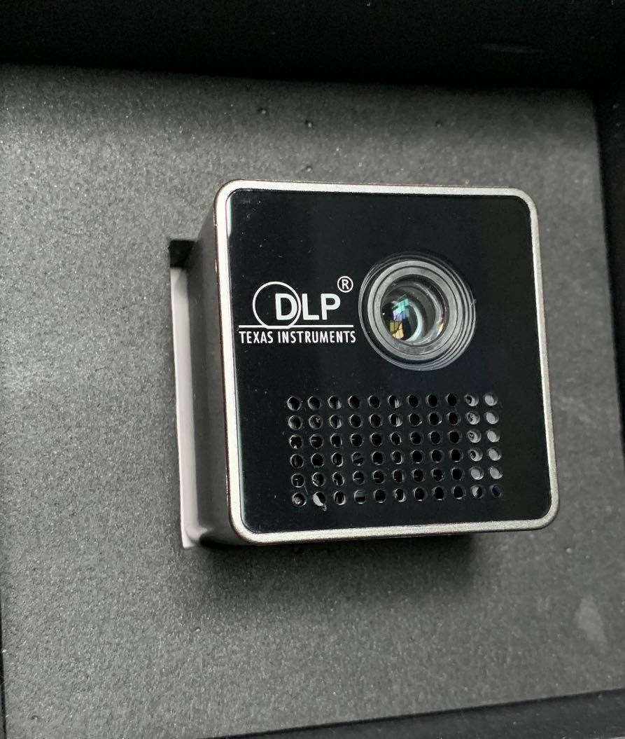 DLP Texas Instrument, portable cube mini projector, TV & Home ...