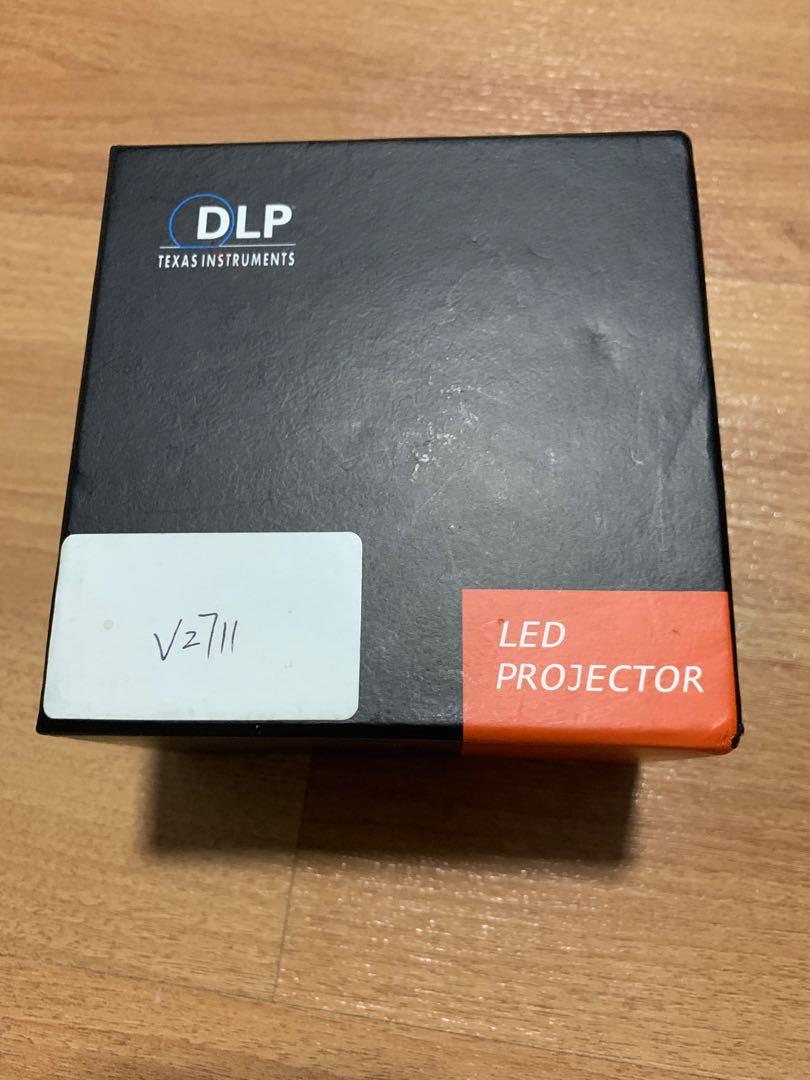 DLP Texas Instrument, portable cube mini projector, TV & Home ...
