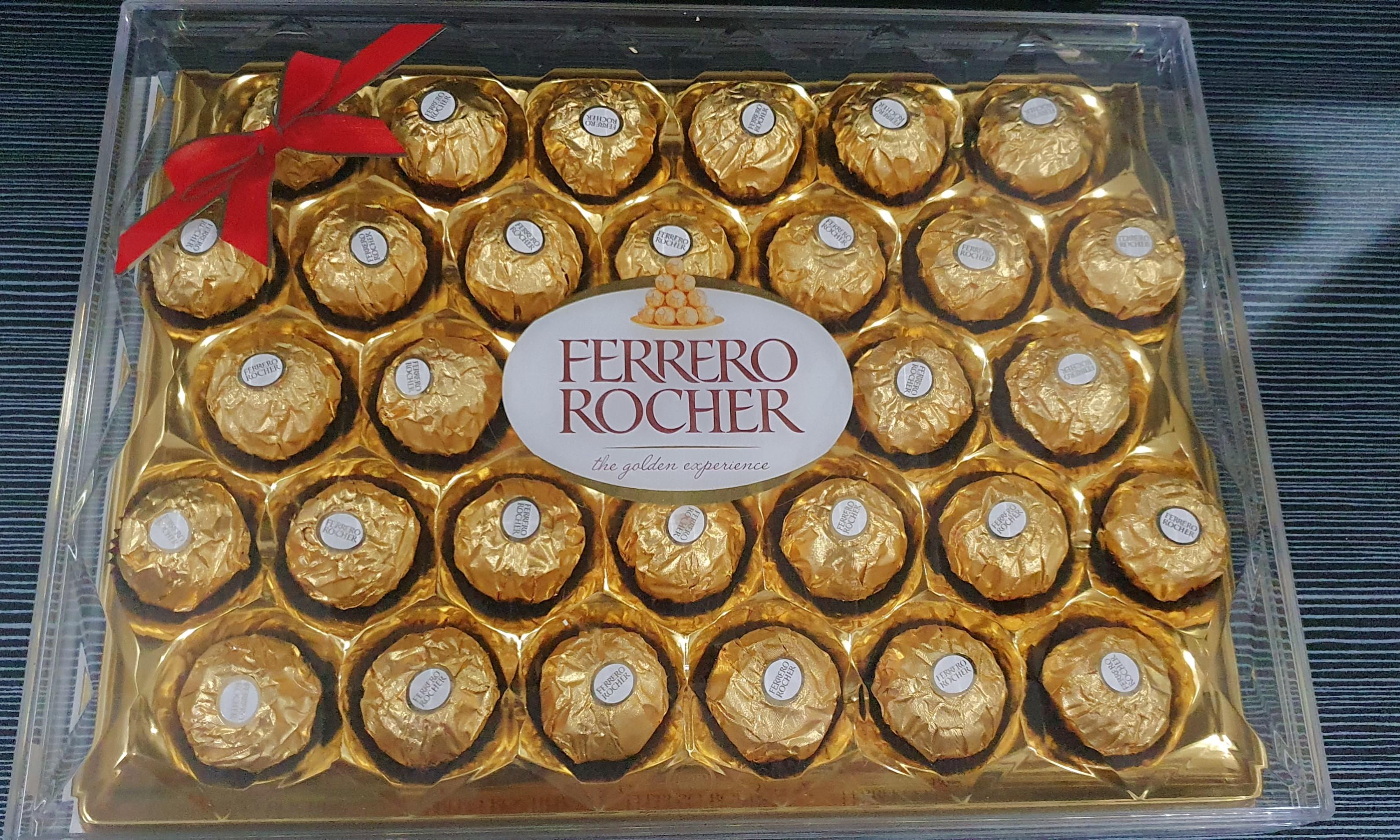 FERRERO ROCHER CHOCOLATE T32, Food & Drinks, Packaged & Instant Food on ...