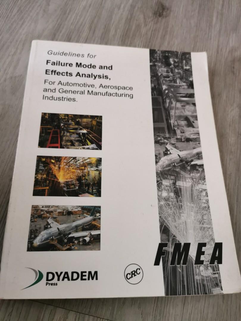 FMEA Guideline For Failure Mode and Effects Analysis, Hobbies & Toys ...