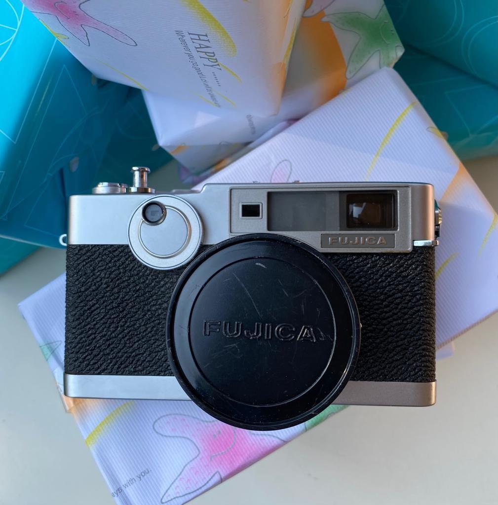 Fujica V2 rangefinder 35mm film camera, Photography, Cameras on Carousell