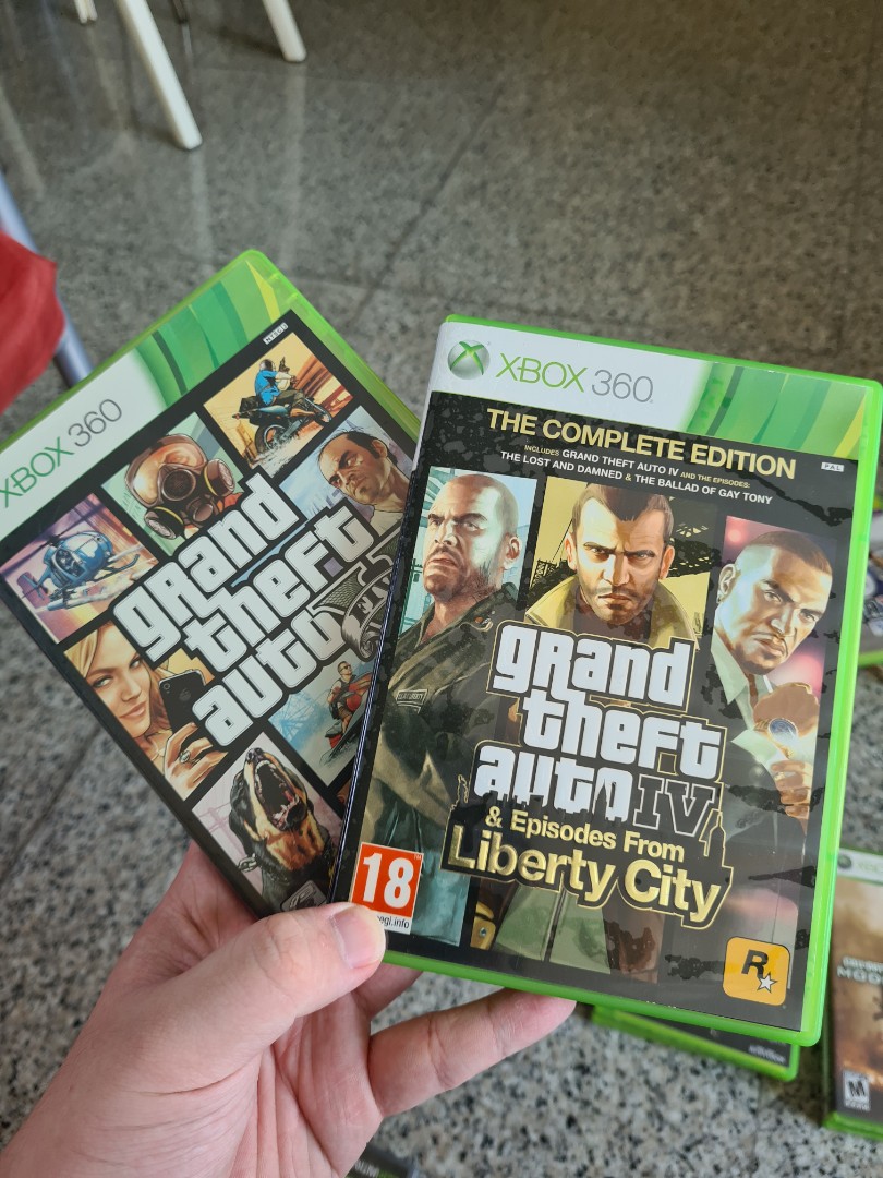 GTA IV Complete Edition Bundle, Video Gaming, Video Games, Xbox on ...