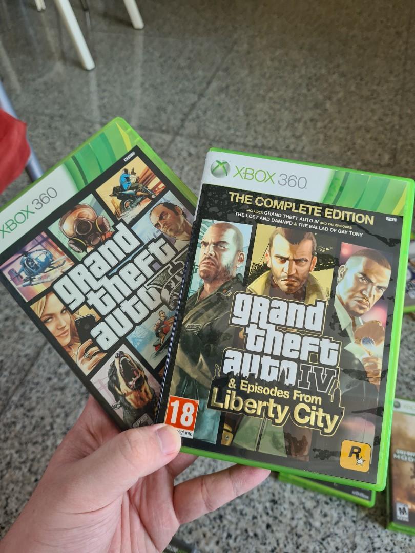 GTA IV Complete Edition Bundle, Video Gaming, Video Games, Xbox on ...