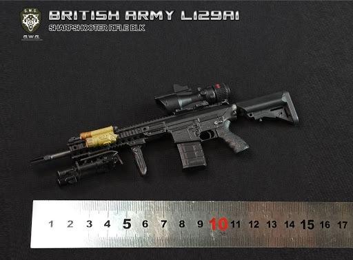 G.W.G. GREEN WOLF GEAR BRITISH L129A1 Sniper Support Weapon (Schmidt ...