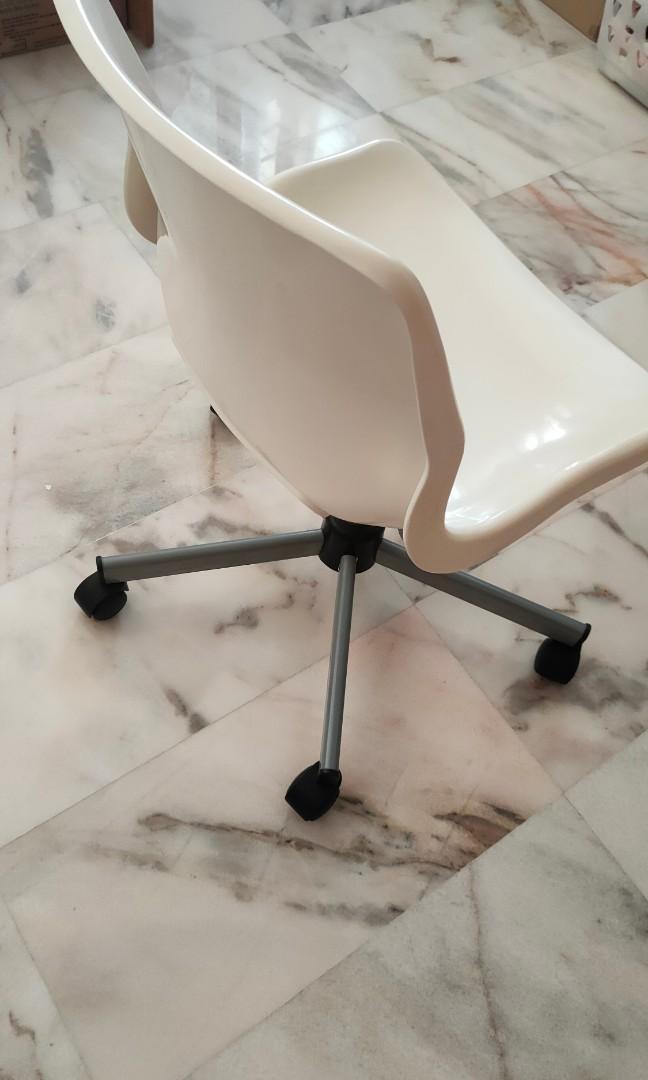 IKEA Office Chair with rollers, Furniture, Tables & Chairs on Carousell