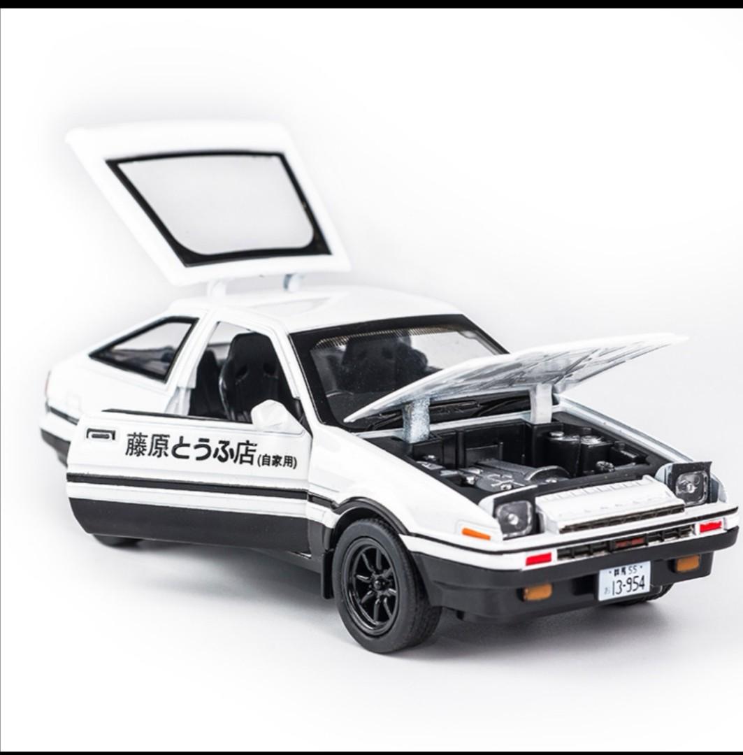 Initial D - Shop backdrop & AE86, Toys & Games, Others on Carousell