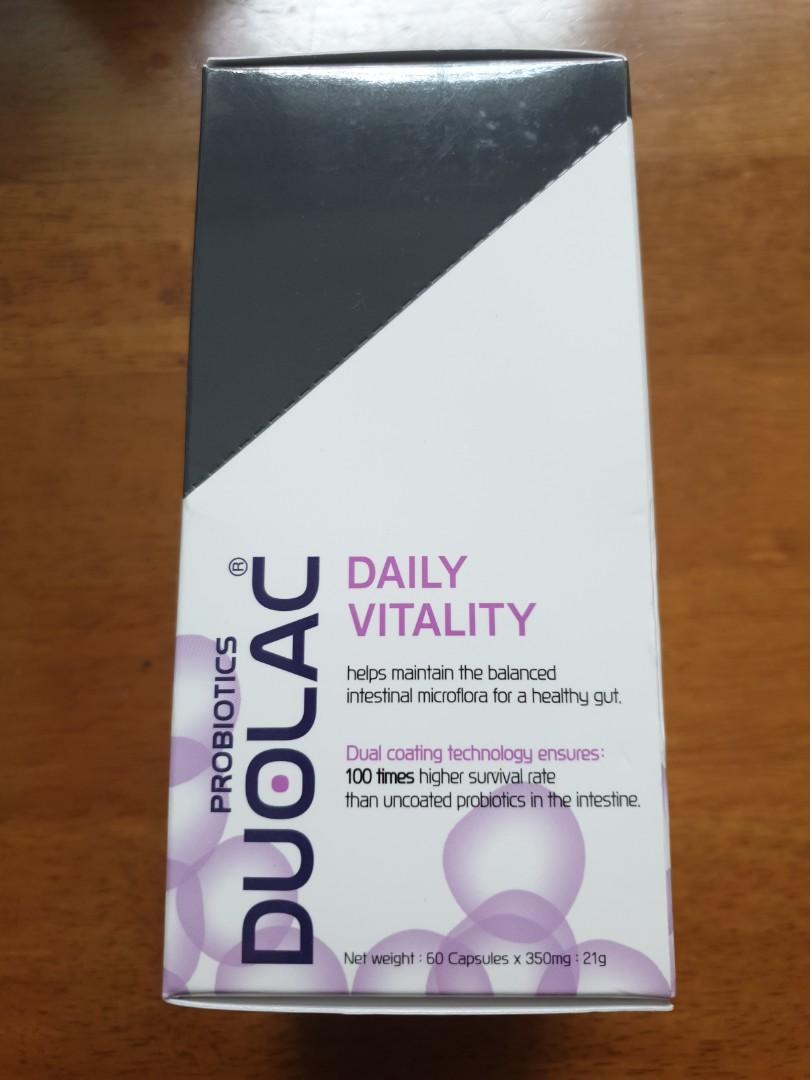 (Instock) Authentic DUOLAC Probiotics Daily Vitality, Everything Else ...
