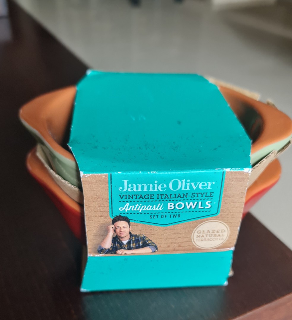 Jamie Oliver Vintage Italian-Style Antipasti Bowls, Furniture & Home ...