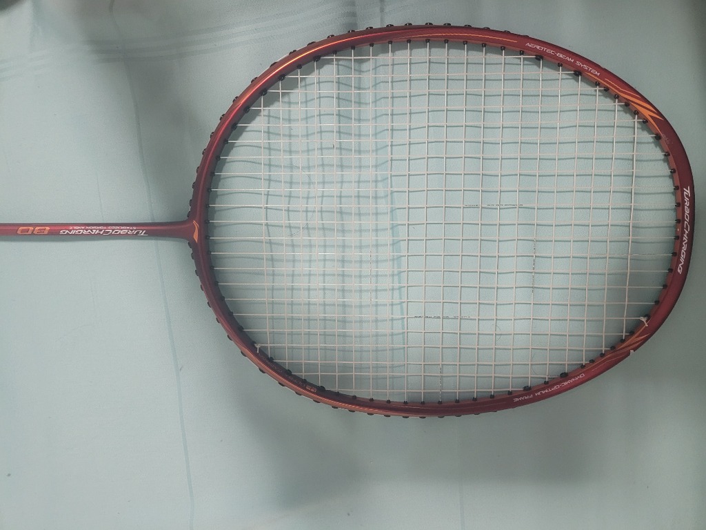 Lining Turbocharging 80, Sports Equipment, Sports & Games, Racket ...