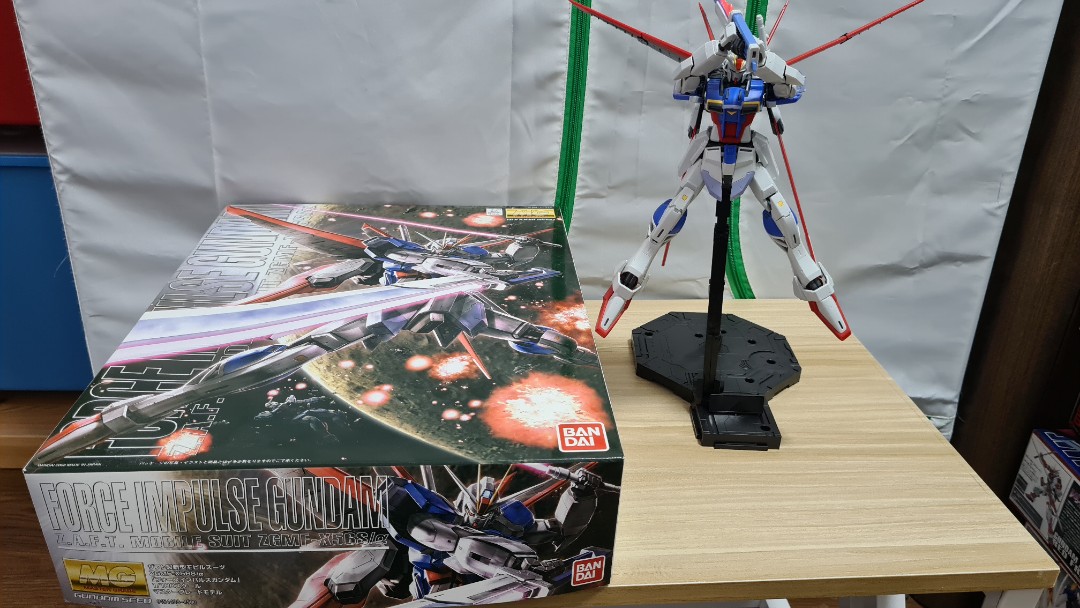 MG Force Impulse Gundam, Hobbies & Toys, Toys & Games on Carousell