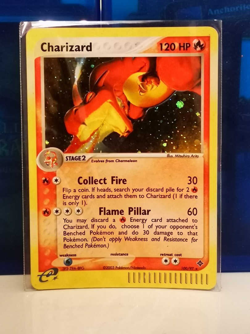 Charizard EX Dragon Secret Rare 100/97 Pokemon Card MINT Condition ...