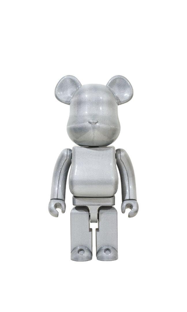 [Pre-Order] BE@RBRICK Texalium 1000% Bearbrick made by carbon fibre ...