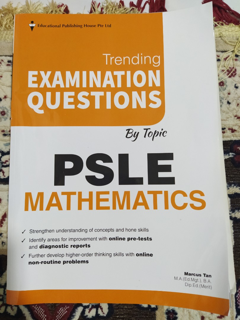 PSLE Math Exam Questions, Hobbies & Toys, Books & Magazines, Textbooks ...