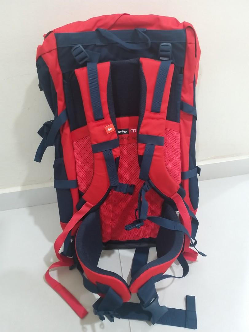 Quechua Forclaz 50 Easy Fit, Men's Fashion, Bags, Backpacks on Carousell