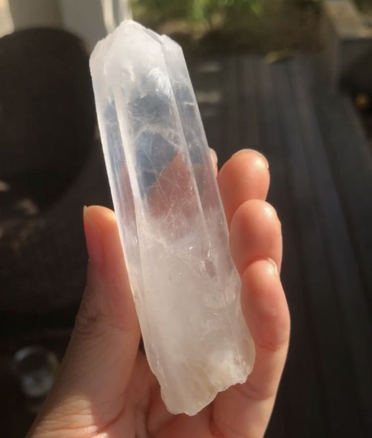 Incredibly Rare Colombian Blue Smoke Angel Crown Tip Quartz, Women's ...