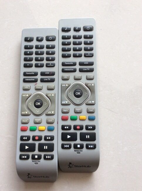 Remote Control for StarHub tv box, TV & Home Appliances, TV ...