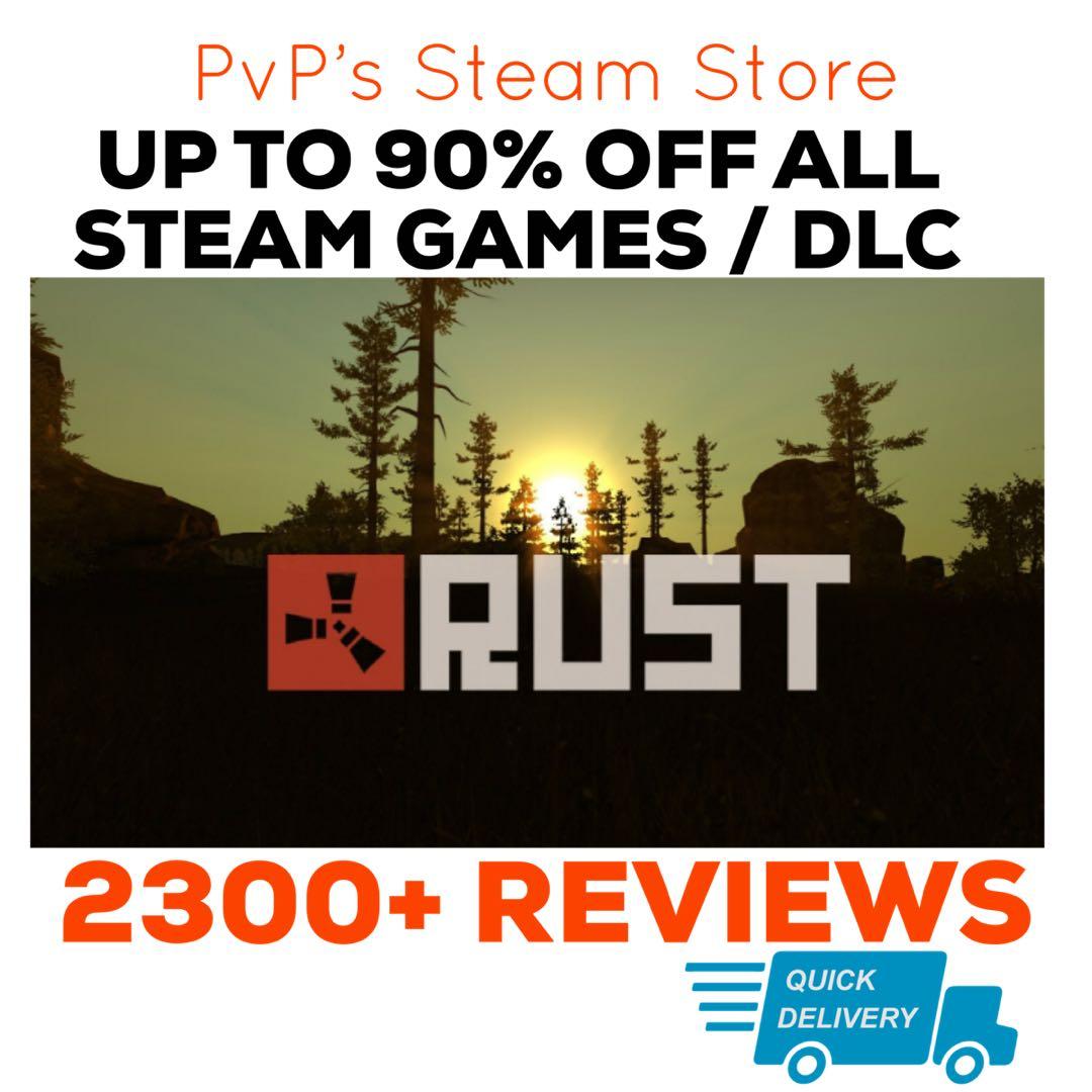 Rust [Steam Games], Video Gaming, Video Games, Others on Carousell