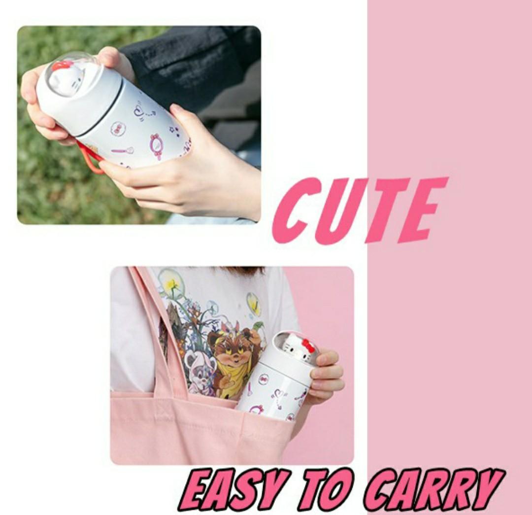 [SG Ready Stock] 2020 Sanrio x Miniso 280ml Thermos Flask with Cute ...