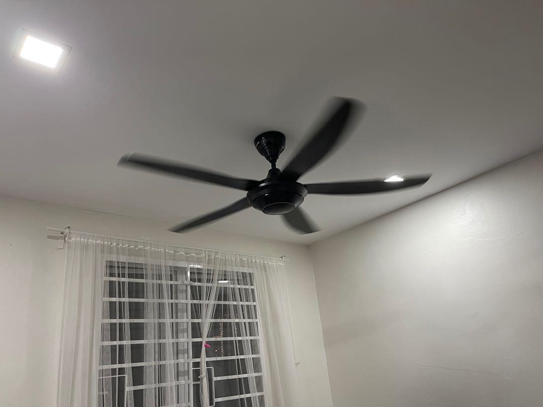 Sharp Ceiling Fan PJC-116, Furniture & Home Living, Lighting & Fans ...